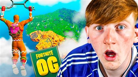 Angry Ginge Plays Og Fortnite Youtube
