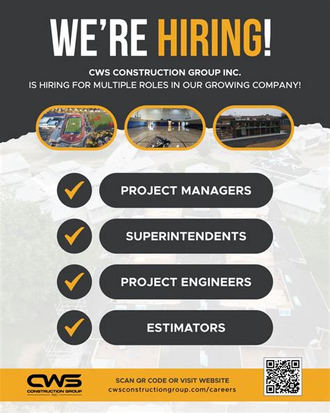 Cws Construction Group Inc Posted On Linkedin