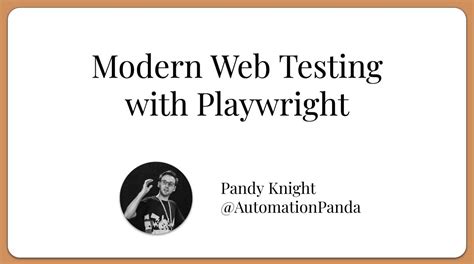 Modern Web Testing With Playwright Vital Kumar Uppuluri