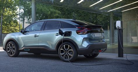 The New Citroen C4 Compact Hatchback And The E C4 Electric Car Division