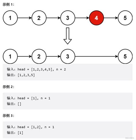 ＜力扣＞中等19删除链表的倒数第n个结点 Csdn博客