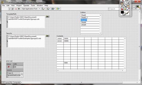 Opendocument Spreadsheet