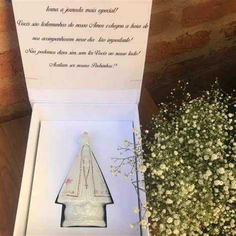 Santinha Com Caixa Cm Dois Amores