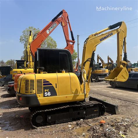 Komatsu Pc56 Mini Excavator For Sale From China He Fei Shi Ve39750 Machineryline