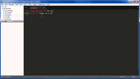 A New Hugo Site In Under 2 Minutes Youtube