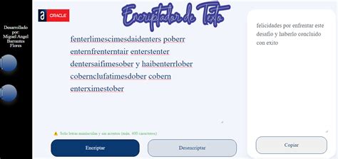 Github Miki106encriptador De Texto Proyecto De Desafío Para Encriptar Y Desencriptar Textos