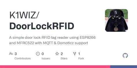 Github K1wiz Doorlockrfid A Simple Door Lock Rfid Tag Reader Using Esp8266 And Mfrc522 With