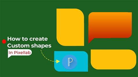How To Create Custom Shapes In Pixelab And How To Use Them Youtube