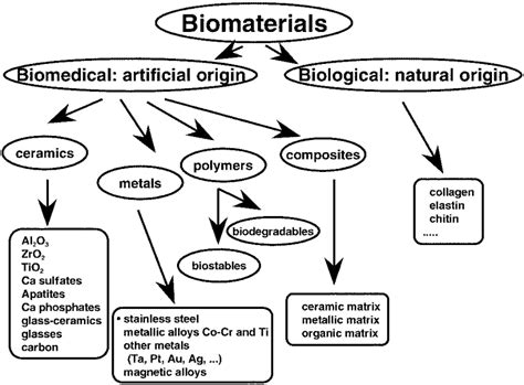 1 The Classification Of Biomaterials [79] Download Scientific Diagram