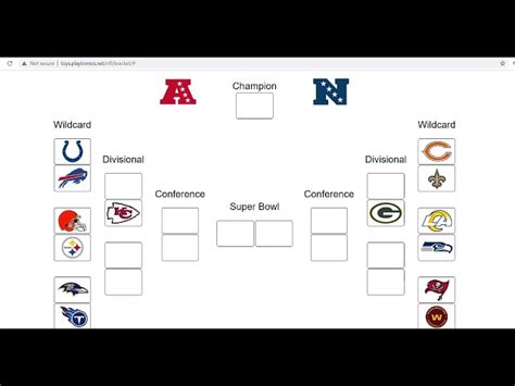 Updated 2013 Nfl Playoff Bracket Elizabeth 1 At New Providence 4