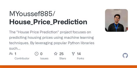 Github Myoussef House Price Prediction The House Price Prediction Project Focuses On