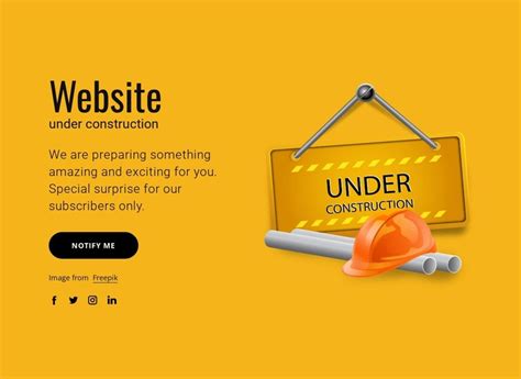 Our Website Under Construction CSS Template By Nicepage