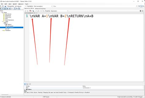 C Script Automatically Write Dax Problems Retained A Newline Please Help · Issue 967