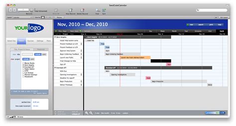 Gantt Chart Compare Two Projects SeedCode