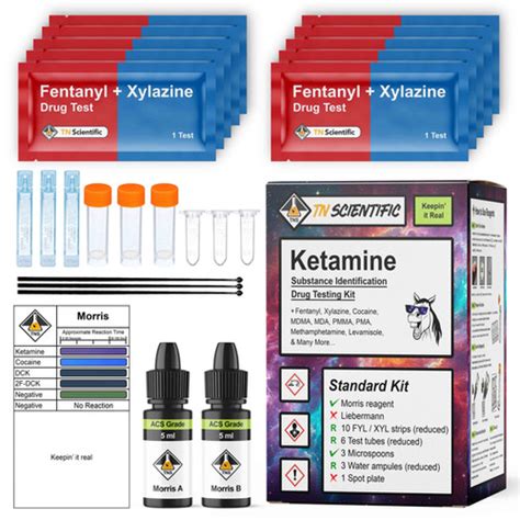 Tn Scientific Ketamine Drug Testing Kit Substance Identification