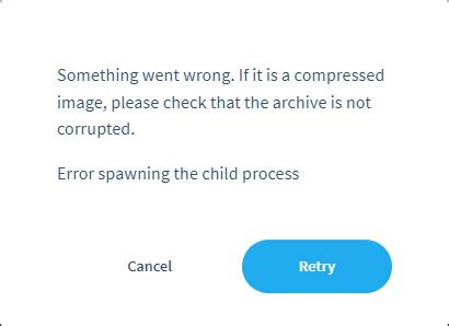 Etcher Always Returns Error Message BalenaEtcher BalenaForums