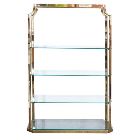 Tabletop Brass Shelf Relics Rentals