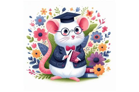 4 Smart Rat By Dianaxstoyanova Thehungryjpeg