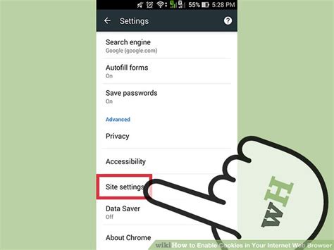 8 Ways To Enable Cookies In Your Internet Web Browser Wikihow