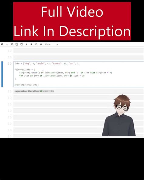 Python Job Assessment Ques List Comprehension Isinstance Logic Ques 2 Shorts