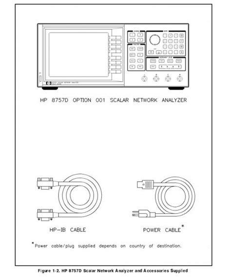 110ghz Scalar Vector Network Analyzer Keysight Agilent 8757d With Color