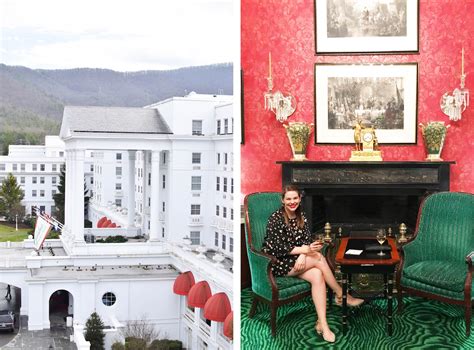 The Greenbrier Resort Review A Touch Of Teal