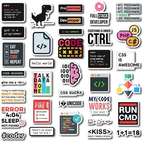 Code Sticker And Decals