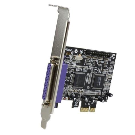 Startech Port Pci Express Pci E Parallel Adapter Card Ieee With Low Profile Bracket