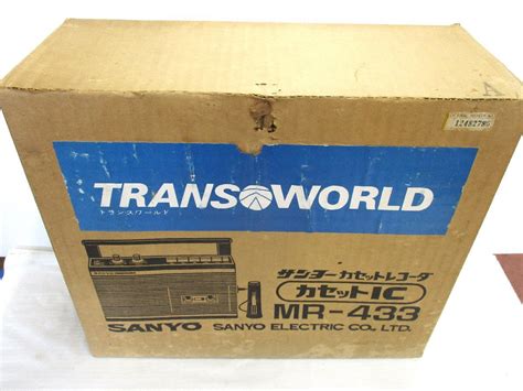 Yahooオークション カセットレコーダー Sanyo Mr 433 カセットデッ