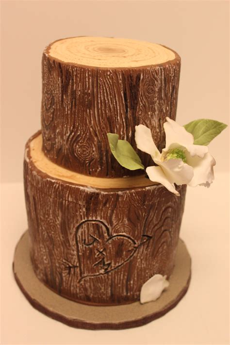 Tree Trunk Cake Design At Emma Decastro Blog