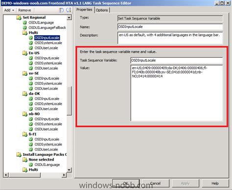 Customising Windows 7 Deployments Part 6 Adding Multiple Keyboard