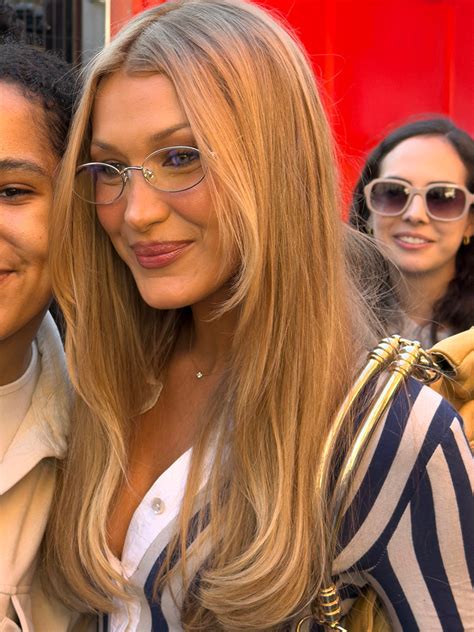Bella Hadid Wears For Arts Sake Thorn Glasses At Orebella London Pop