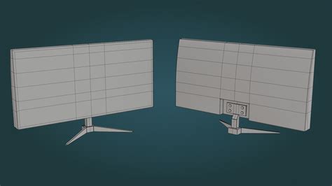 3d Computer Low Poly Game Ready Pbr Model Turbosquid 2168008