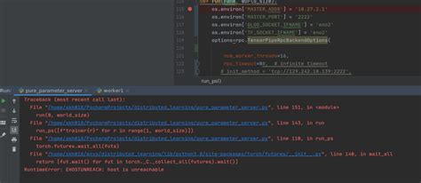 Connect 127011 A Port Connection Refused Distributed Rpc