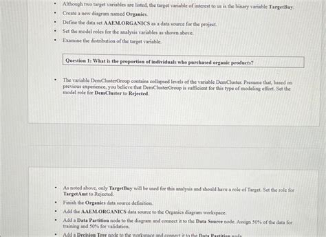 Solved A Supermarket Is Offering A New Line Of Organic