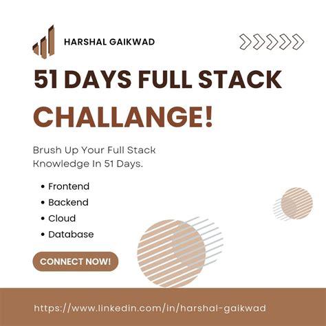harshal gaikwad on linkedin fullstackchallenge learningeveryday techjourney harshalgaikwad