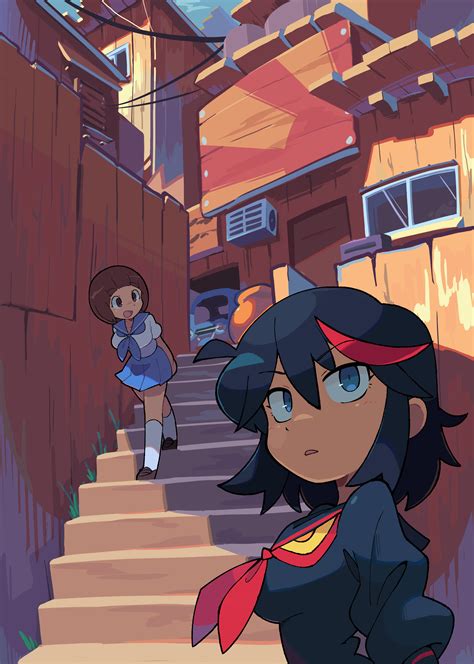 Bacun Mankanshoku Mako Matoi Ryuuko Senketsu Kill La Kill