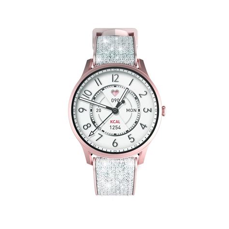 Montre Connectée Kieslect Lady Calling Lora Rose Tunisie Clickup Shopping