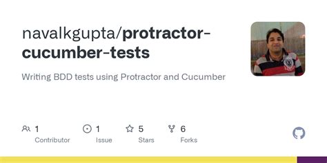 Github Navalkguptaprotractor Cucumber Tests Writing Bdd Tests Using Protractor And Cucumber