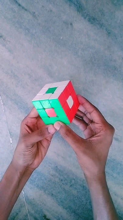 4 Moves Dot Pattern In 3by3 Rubiks Cubeshortsviralrubikscube Youtube
