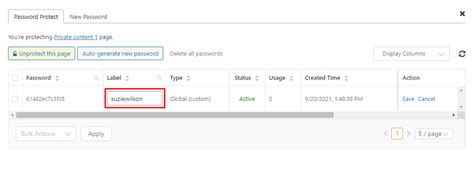How To List All Quick Access Links For Users Password Protect
