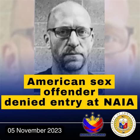 American Sex Offender Denied Entry At Naia Bureau Of Immigration Philippines
