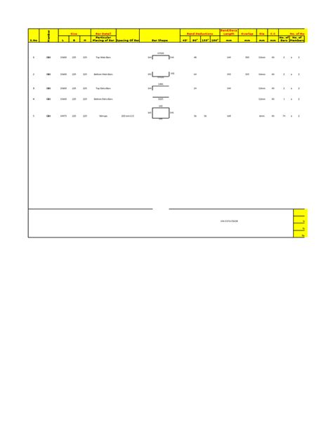 5 B B S For Grade Beam 1 Pdf