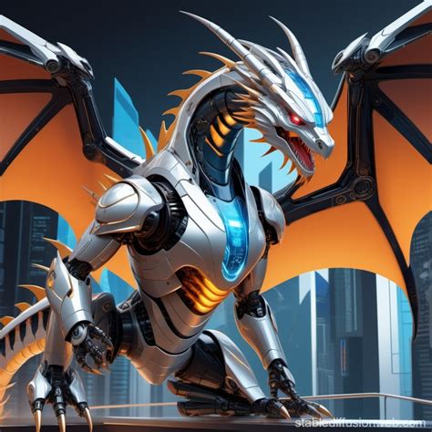 Robot Dragon Prompts Stable Diffusion Online