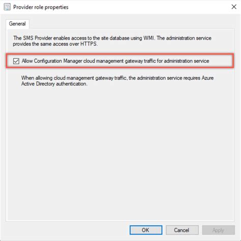 Enabling The Configmgr Administration Service Through The Cloud Management Gateway All About