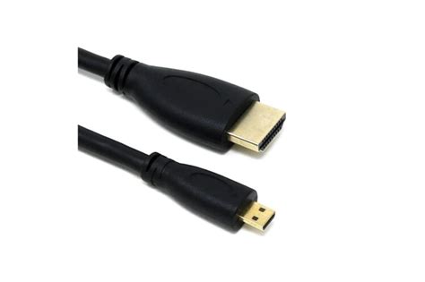 Micro Hdmi To Hdmi Cable For Raspberry Pi 4 2mt Oz Robotics