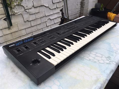Matrixsynth Korg Dw 8000 Programmable Digital Waveform Synthesizer Sn
