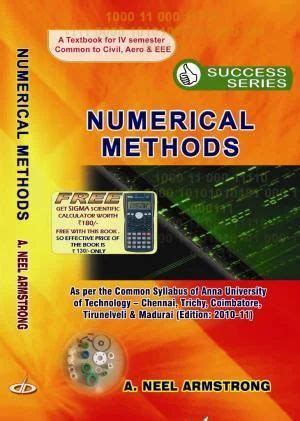 Numerical Methods Book At Best Price In Chennai By Dd Publications ID