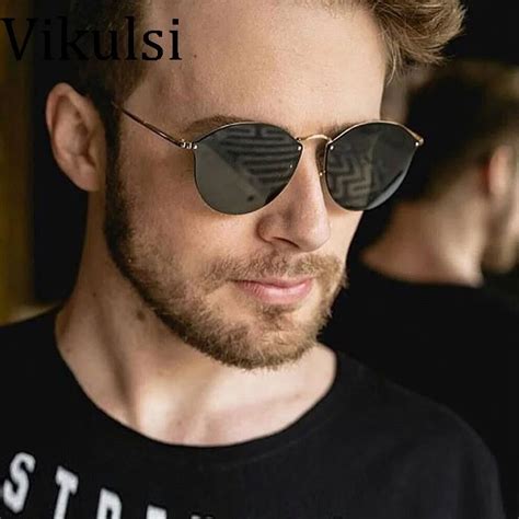 Rimless Polarized Sunglasses Men 2018 Luxury Brand Designer Sun Glasses For Male Female Ultra