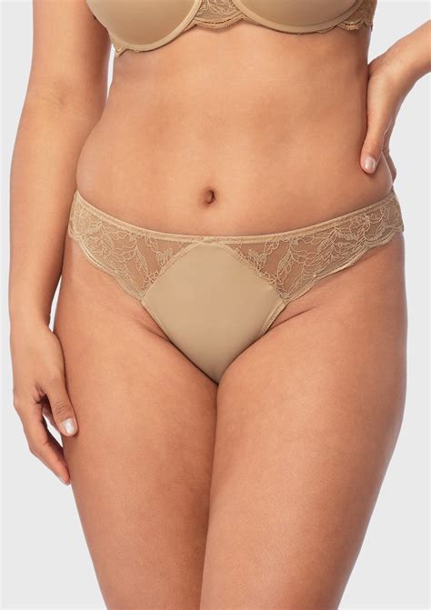 Hsia Serena Comfy Lace Trim Stylish Bikini Underwear